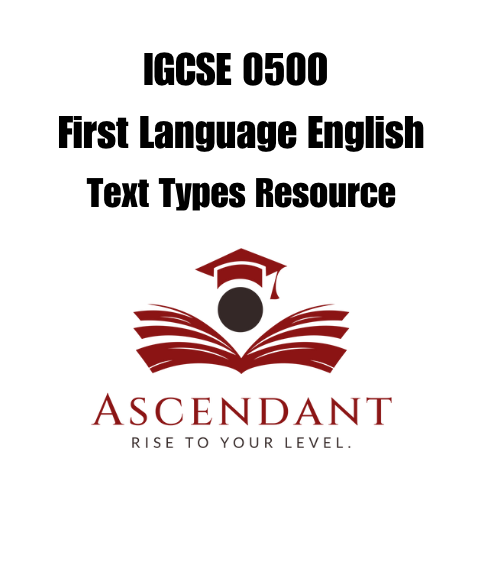 FirstLanguageEnglish.com - Your key to IGCSE First Language English!